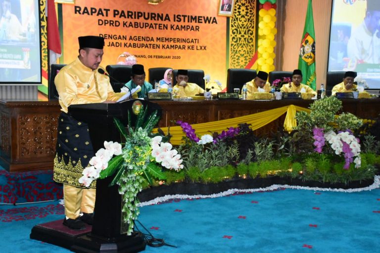 Rapat Paripurna Istimewa Hari Jadi Ke 70 Tahun, Bupati Kampar: Akan ... Rapat Paripurna Istimewa Hari Jadi Ke 70 Tahun, Bupati Kampar: Akan ...
